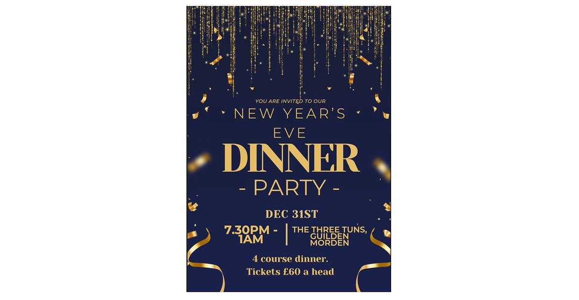 New Year's Eve Dinner Party - Visit South Cambs