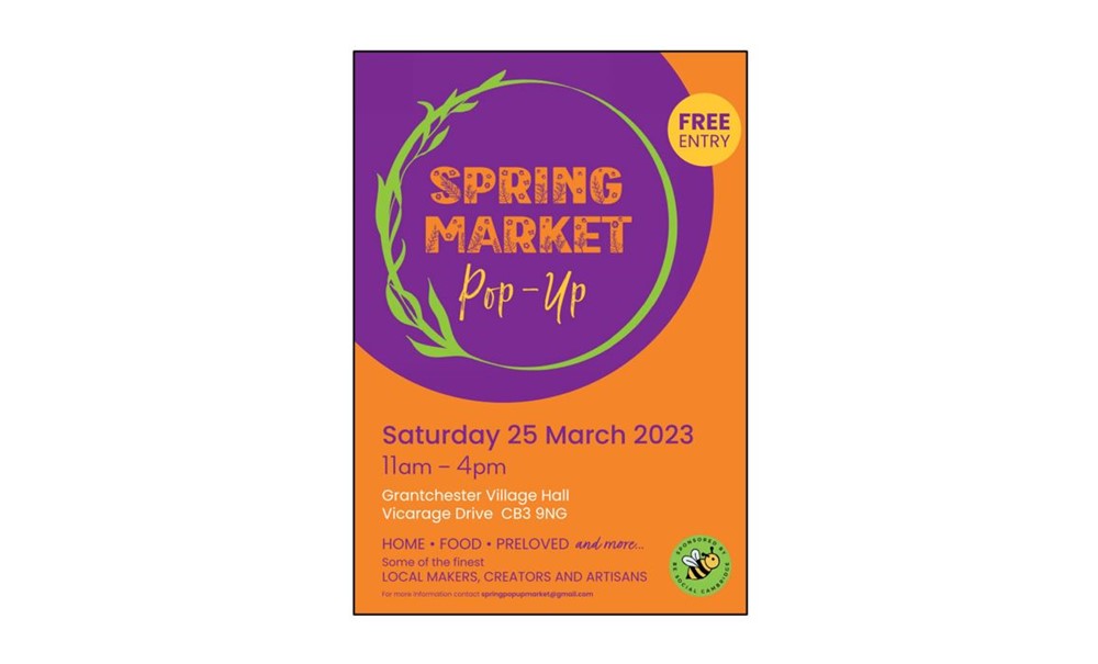 Spring Pop Up Market - Visit South Cambs