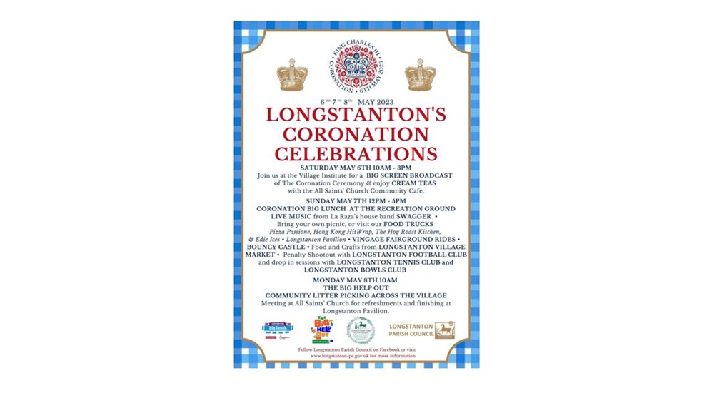 Longstanton Big Lunch and Coronation Celebrations - Visit South Cambs