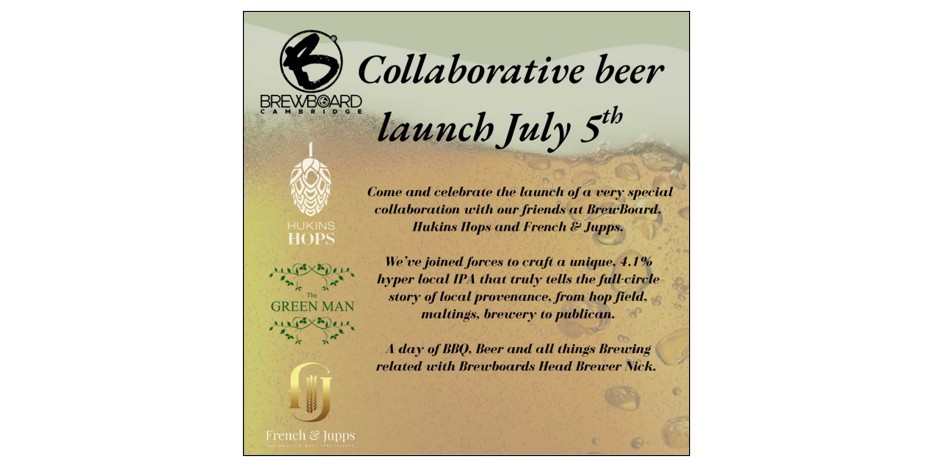 Collaborative Beer Launch - Visit South Cambs