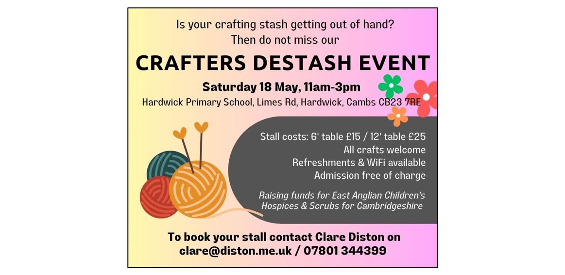 Crafters Destash Event - Visit South Cambs